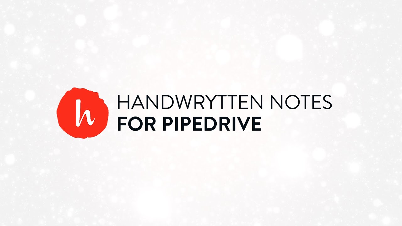 Send Handwritten Notes from Pipedrive - YouTube