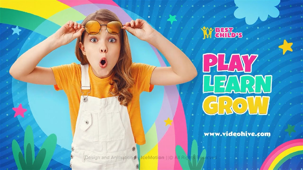 Kids Intro Template Video - After Effects Template - YouTube