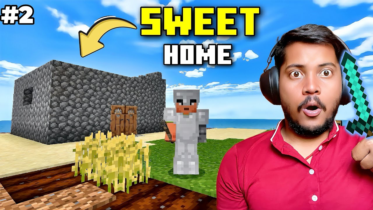 Minecraft Episode 2 Building Our Dream Base - YouTube