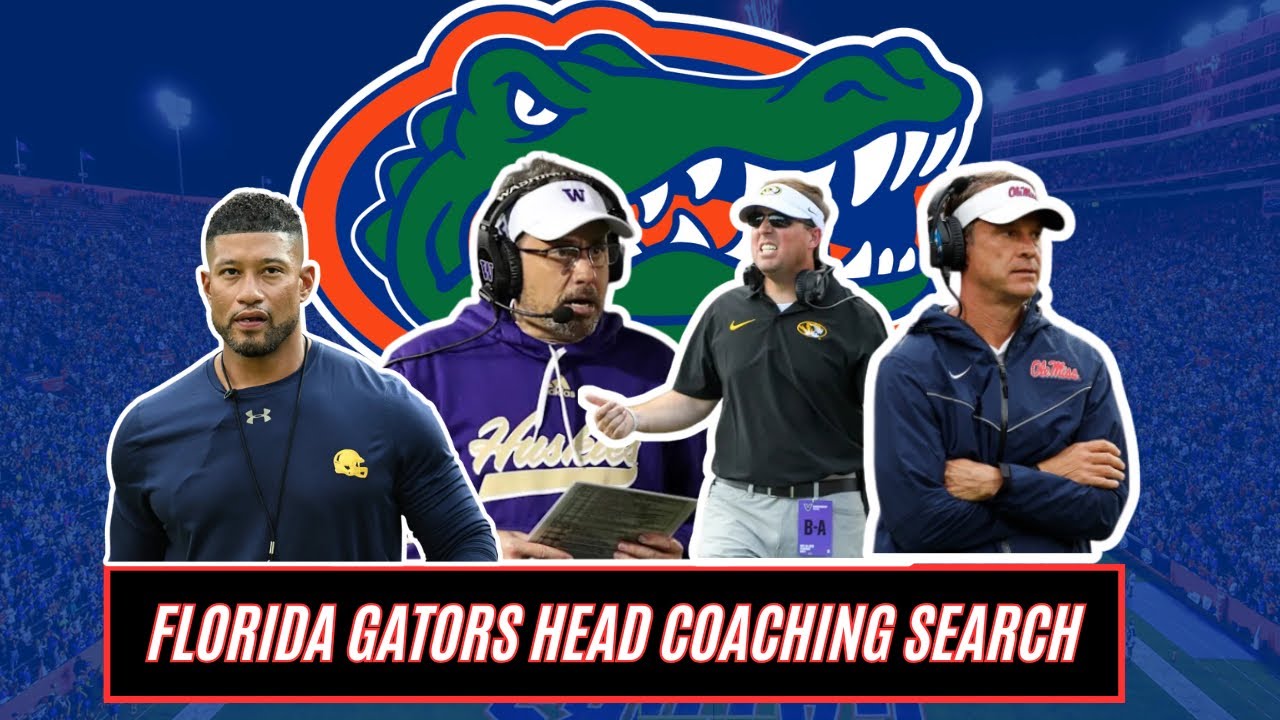 Florida Gators Head Coaching Candidates - YouTube