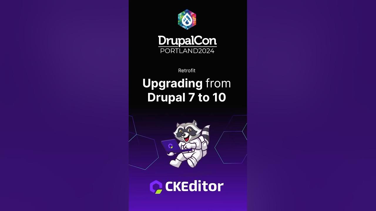 Retrofit: Upgrading from Drupal 7 to 10 | DrupalCon 2024 - YouTube