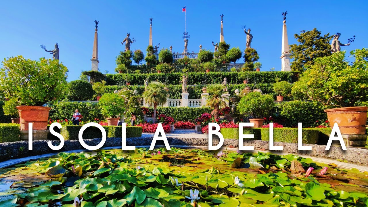 [2021] Amazing Garden at Lago Maggiore, Italy - Isola Bella - 4K ...