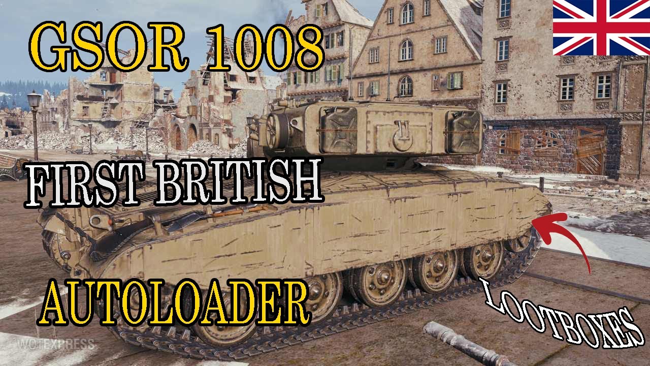GSOR 1008 - FIRST AUTOLOADER BRITISH TANK DESTROYER! - YouTube