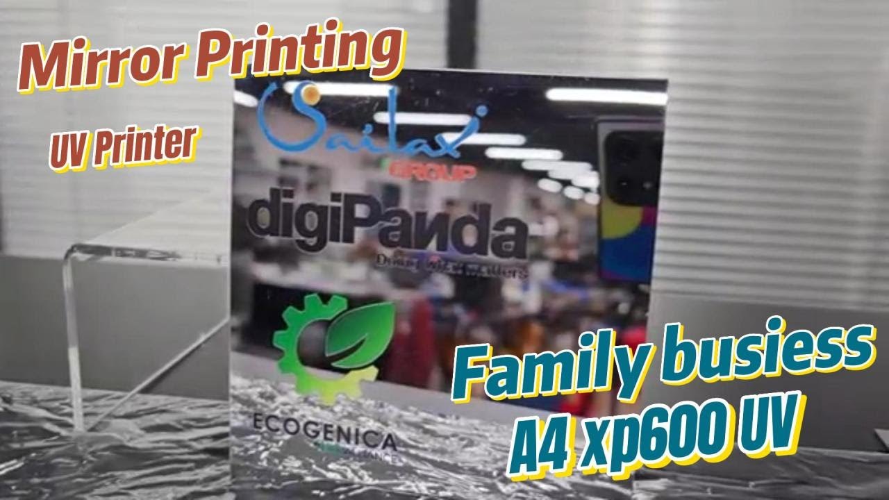 Mirror Printing with UV Printer#Shorts - YouTube