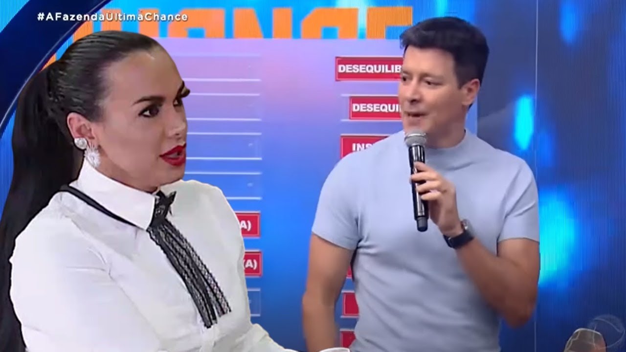 SIMIONI DIZ NA CARA DE FARO QUE SE ARREPENDE DE TER ENTRADO NA AFAZENDA ...