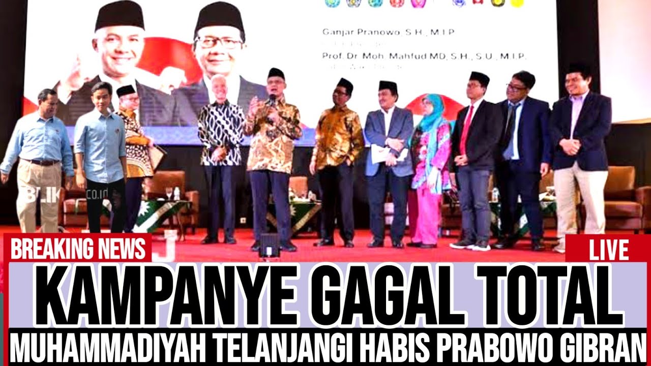 DITELANJ4ANGI RAME-RAME !! MUHAMMADIYAH BONGKAR HABIS PROGRAM BODONG ...