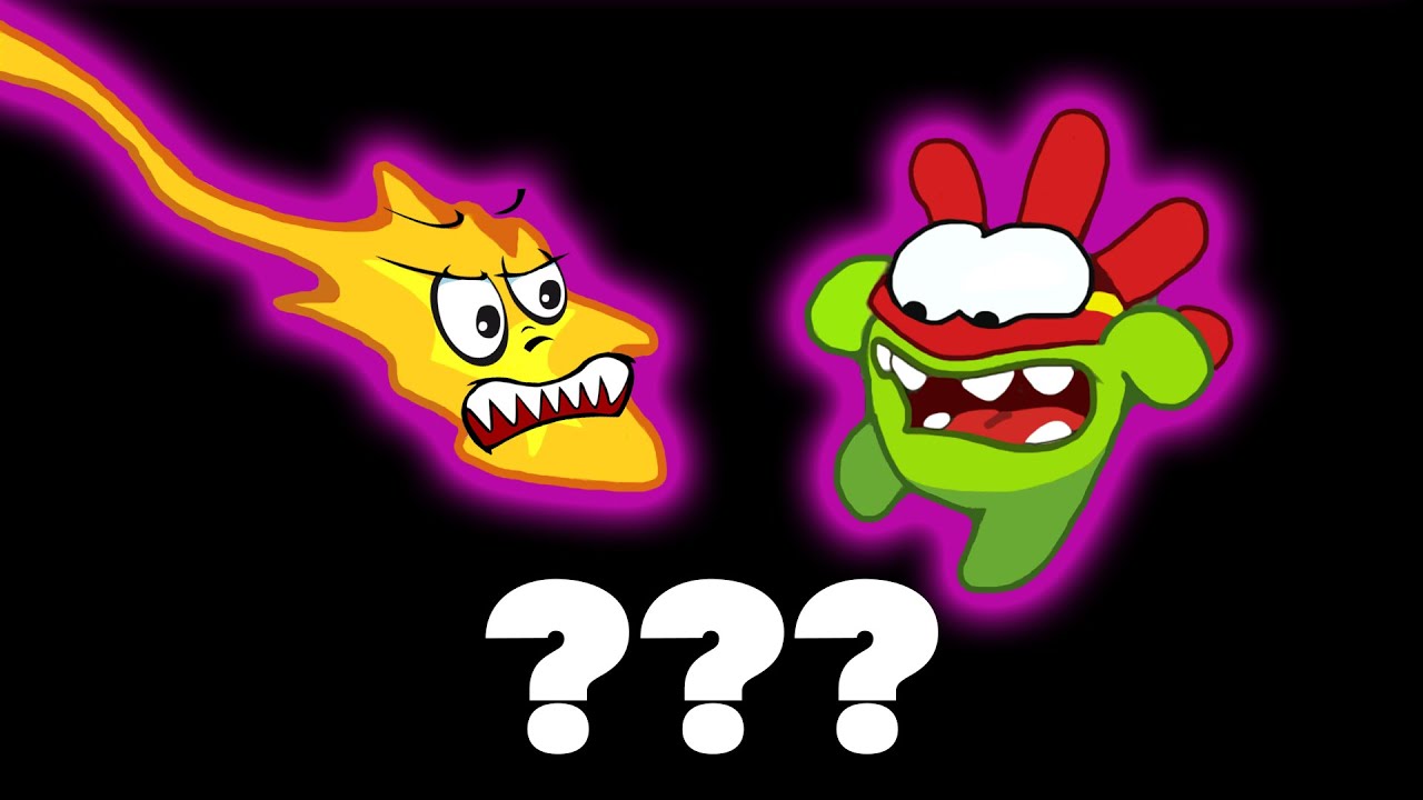 5 Super Om Nom "Scared" Sound Variations in 41 Seconds - YouTube