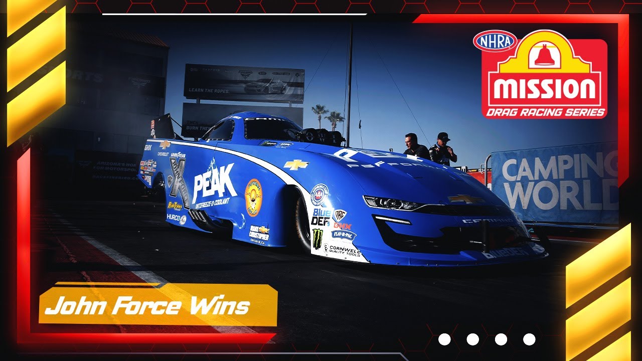 John Force wins his 156th career NHRA National Event - YouTube