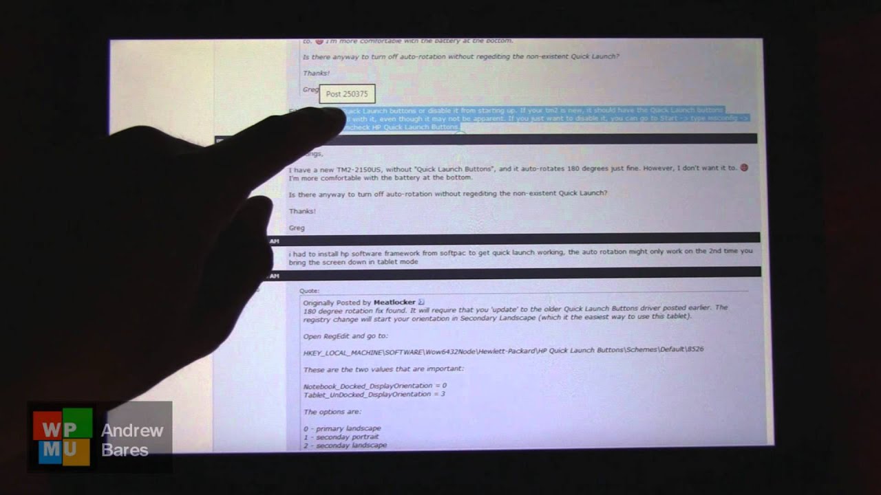 Windows 8 Touch Friendly Enhancements: Highlighting and Context Menus ...
