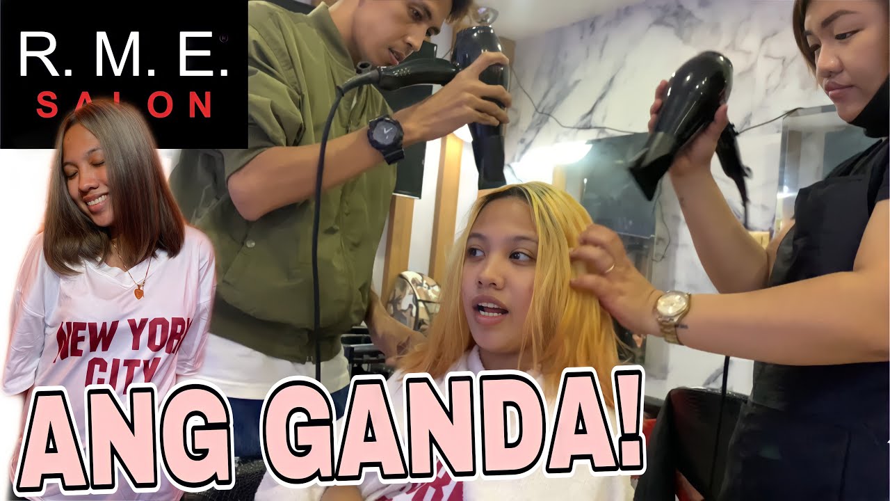 NAGMAHAL,NASAKTAN,NAGPA-RME SALON! (PASABOG NA NEW LOOK) - YouTube