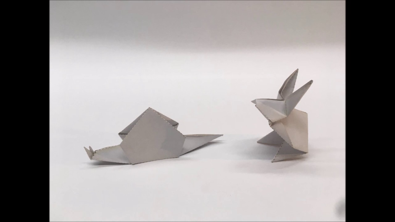 Origami robot for kids - YouTube