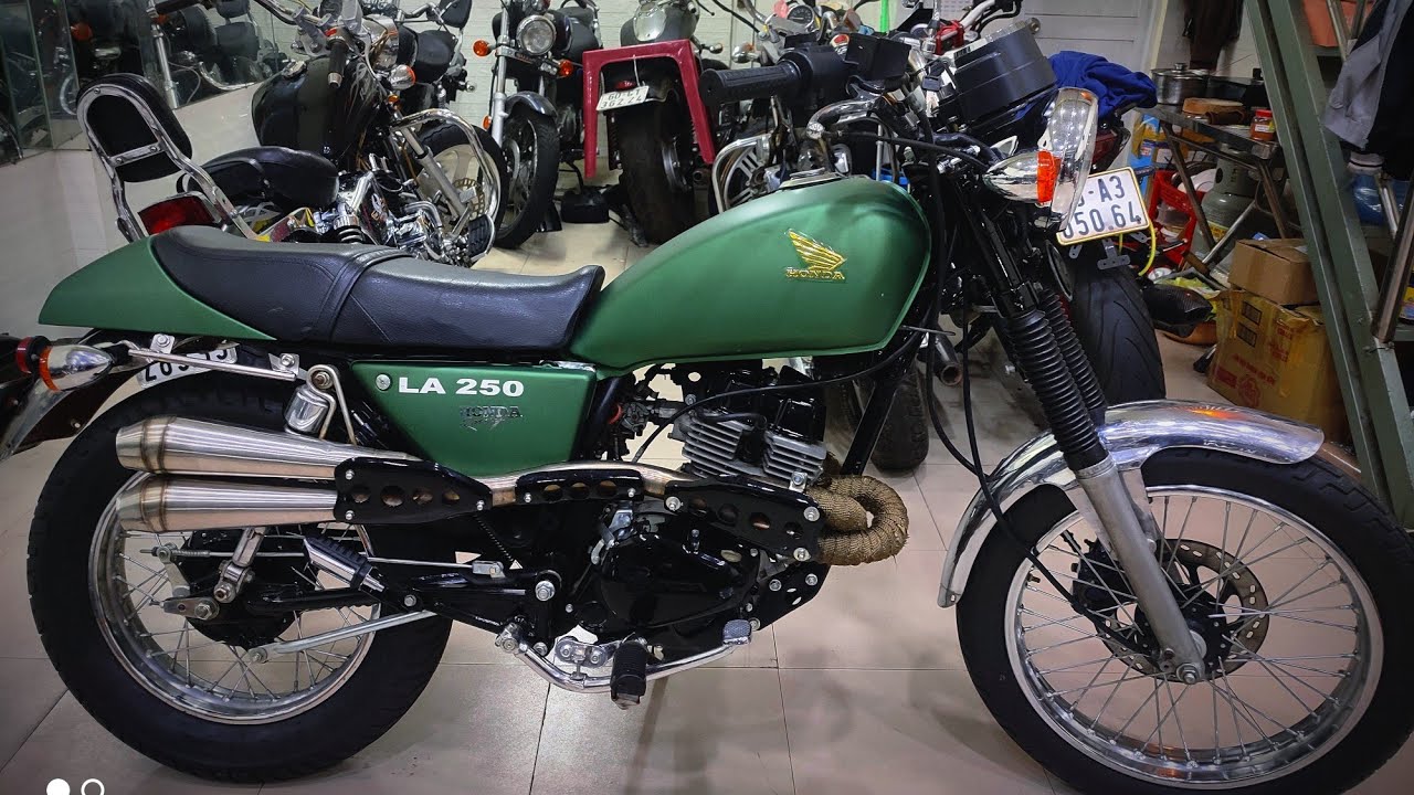 HONDA LA250 NHẬP KHẨU NHẬT NGUYÊN CHIẾC LÂM MOTOR 0336937035 - YouTube