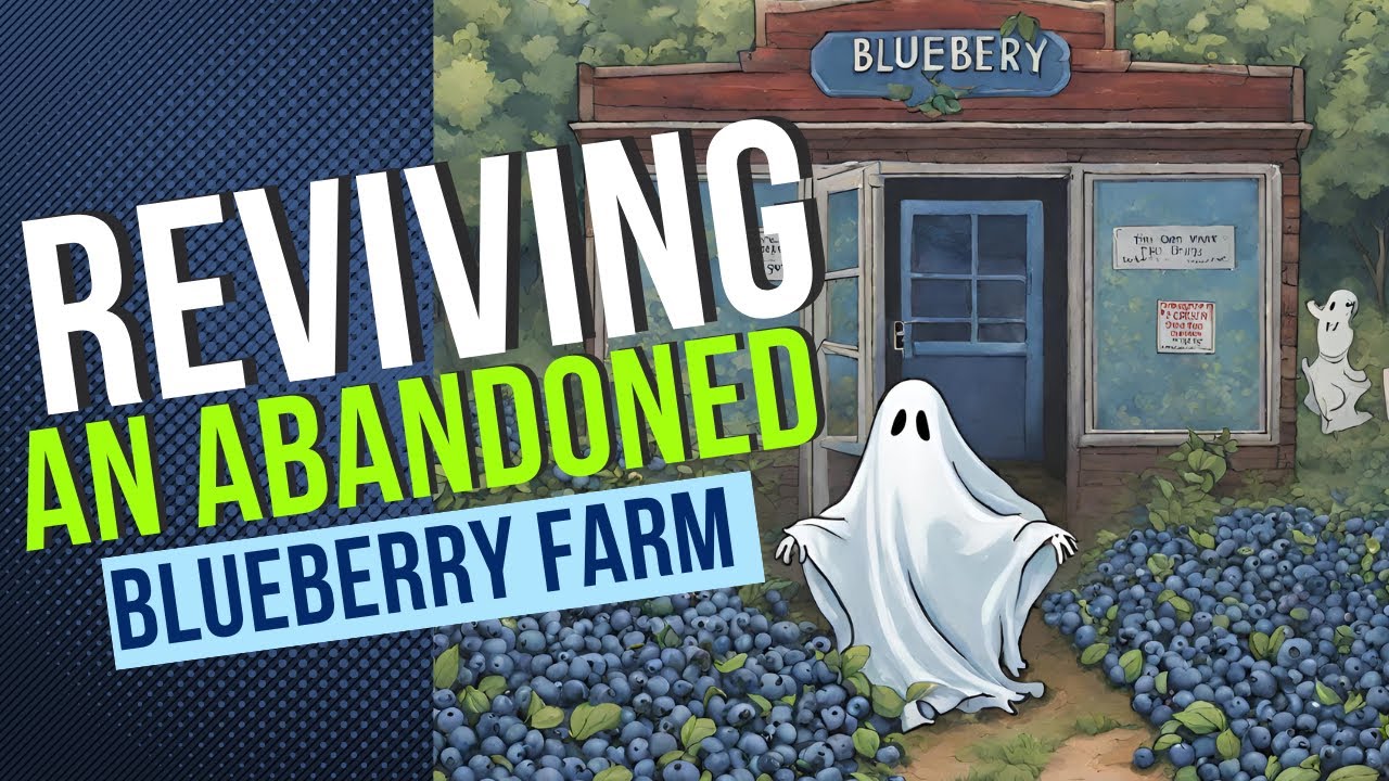 Reviving an Abandoned Blueberry Farm | Getting Rid of Nuisance Trees ...