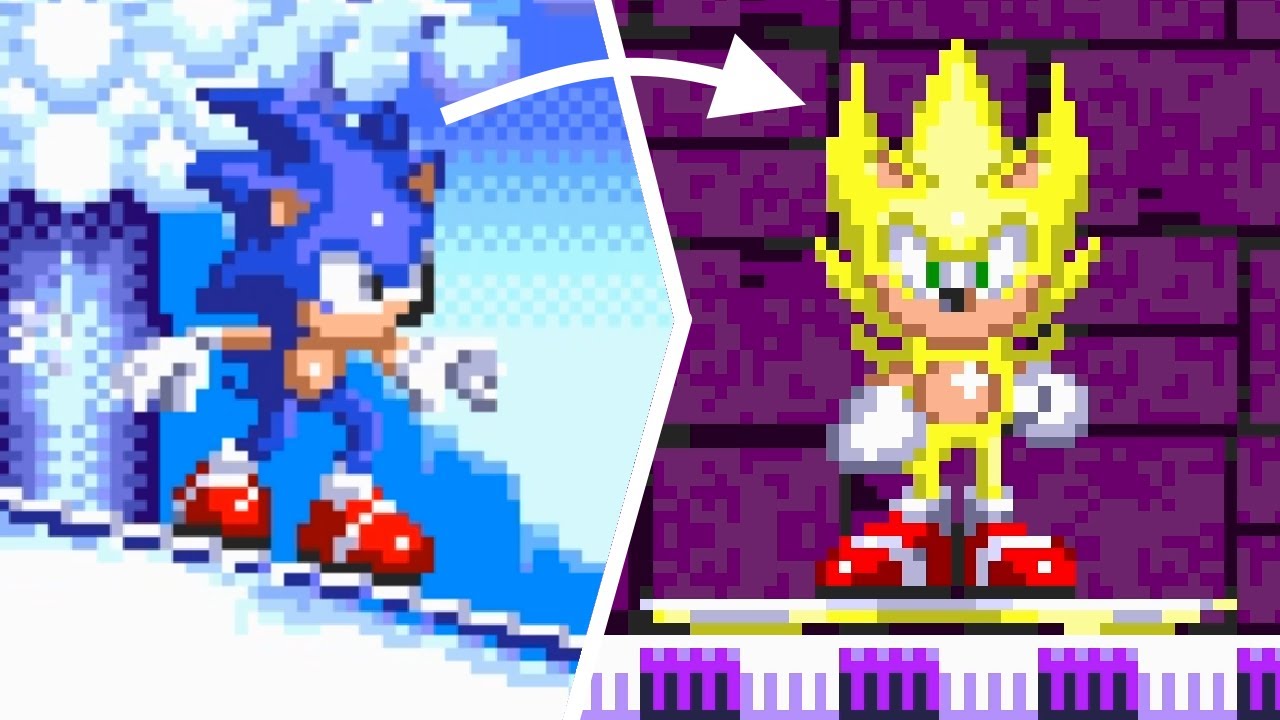 Super Snowboarding Sonic in the Different Sonic Levels! [Sonic 3 A.I.R ...