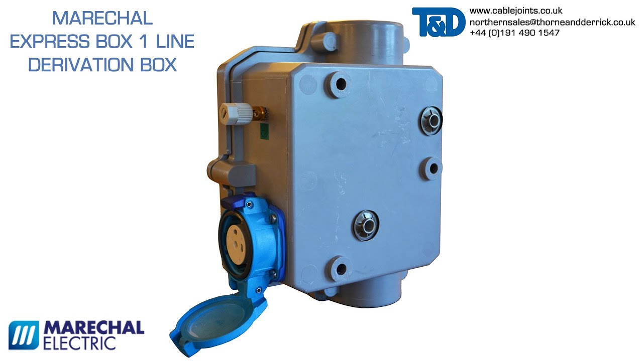 Marechal Derivation Boxes Without Cutting Main Cable - Marechal ...
