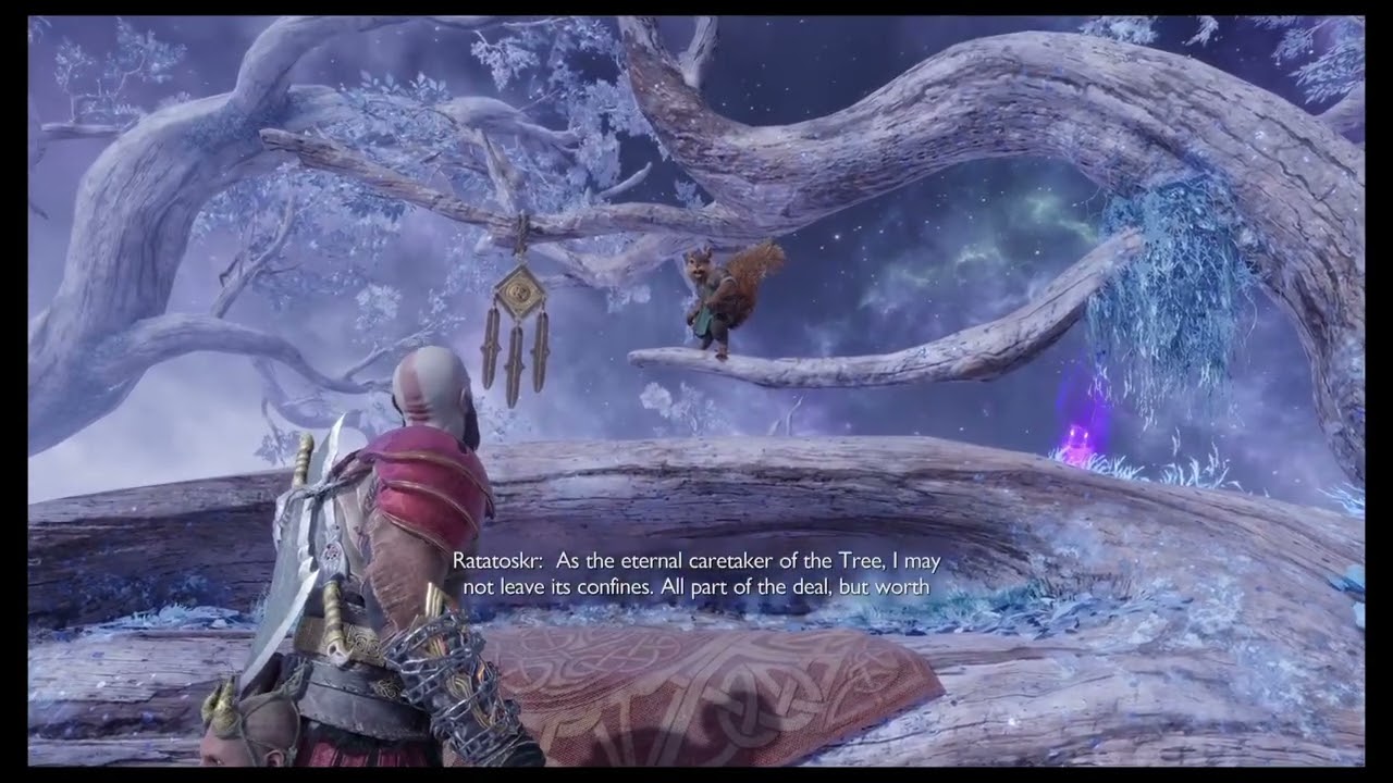Mimir Asks Ratatoskr about His Different Ghost Forms - God of War ...