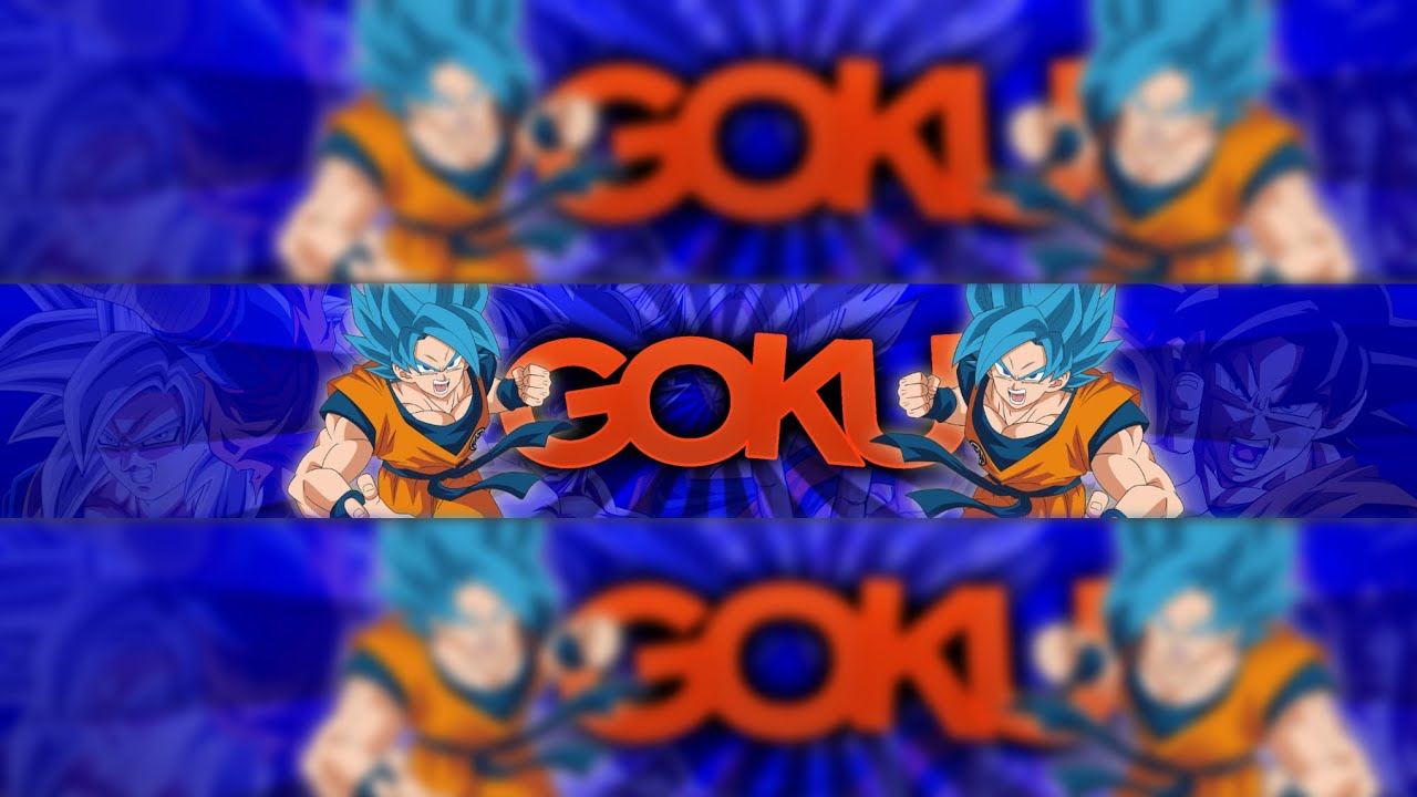 SPEED ART BANNER GOKU - YouTube