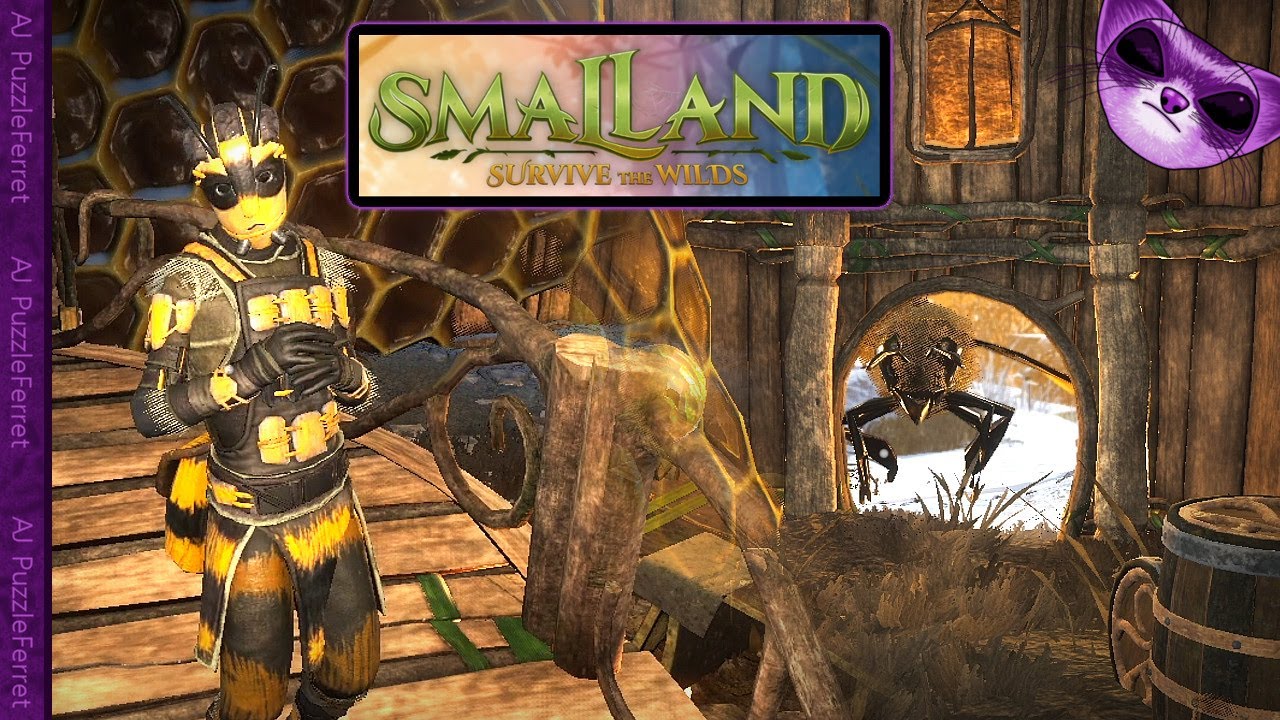 Bee Armour and bug wings blueprints! - Smalland Ep10 - YouTube