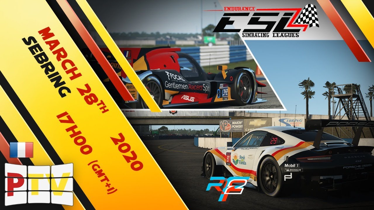 6 Hours of Sebring 2020 by ESL - YouTube