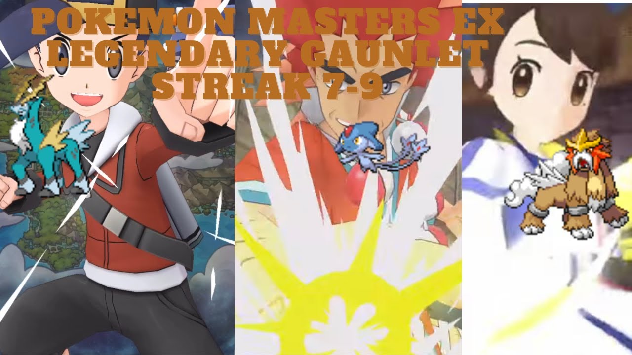 Pokemon Masters EX Legendary Gaunlet Streak 7-9 - YouTube