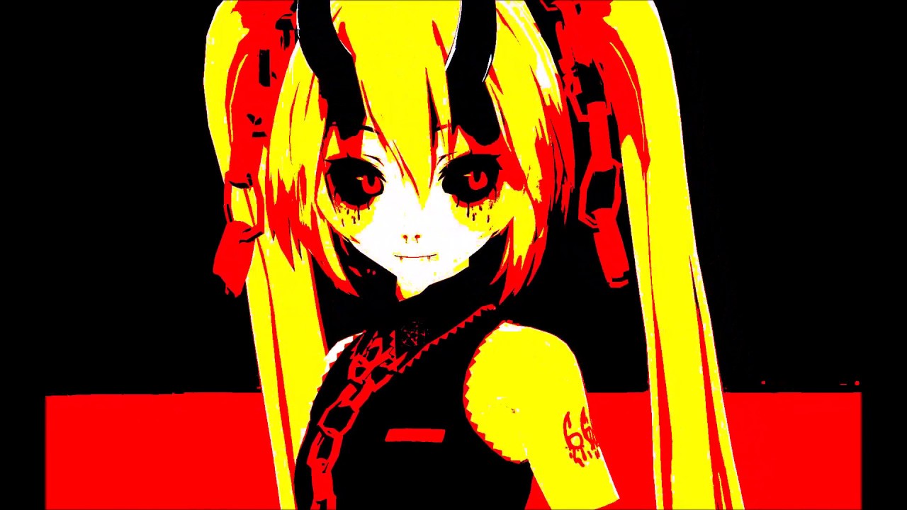 MMD Akuma Miku FROM THE INSIDE - YouTube