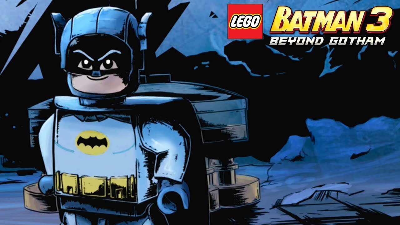 Lego Batman 3 1966 bonus mission (Same Bat Time Same Bat channel ...