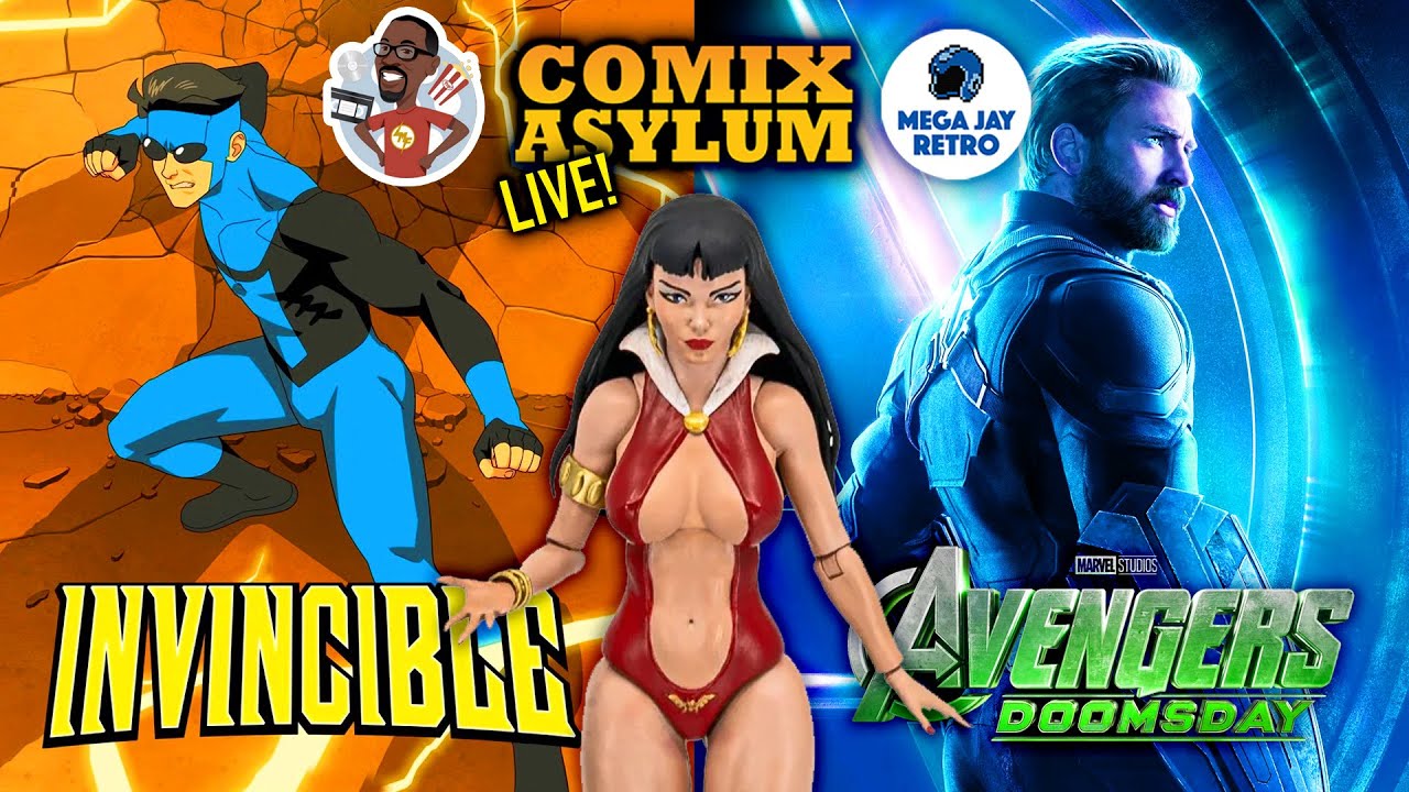 THICC Vampirella?! Invincible Season 3, Chris Evans - Mega Jay Retro - YouTube