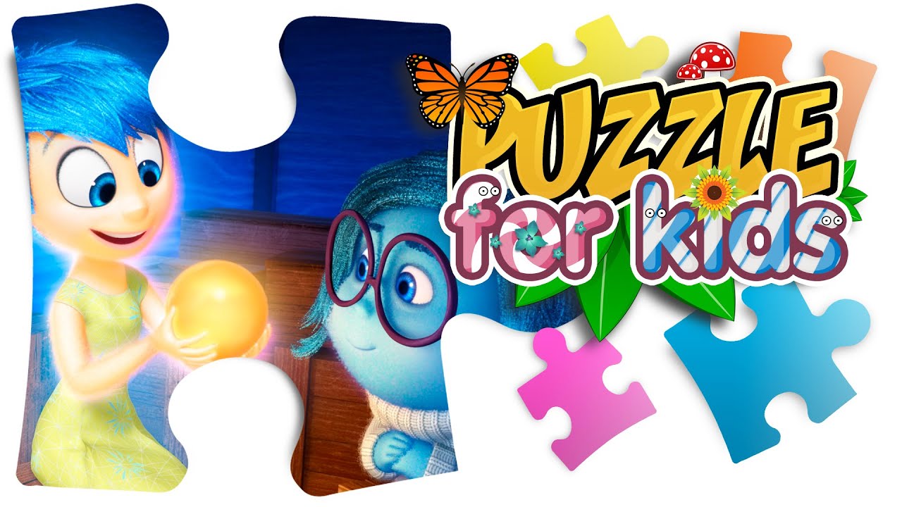 Games for Kids: Inside Out Puzzle - YouTube