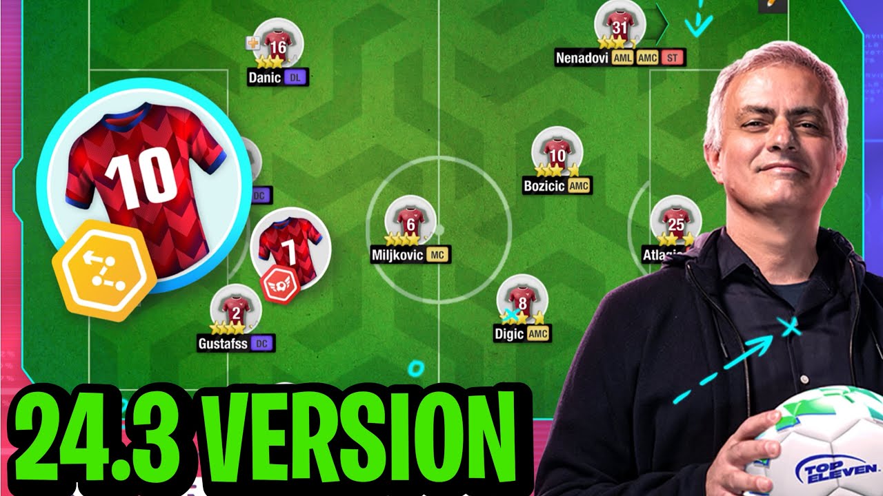Top Eleven - New Update 24.3 Version | Live Match 2024 😱 ! - YouTube