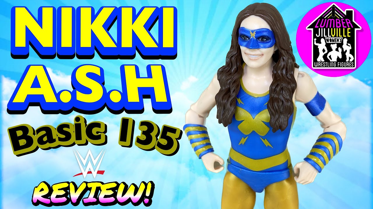 Nikki A.S.H WWE Basic 135 Review: WWE Wrestling Figure Review - YouTube