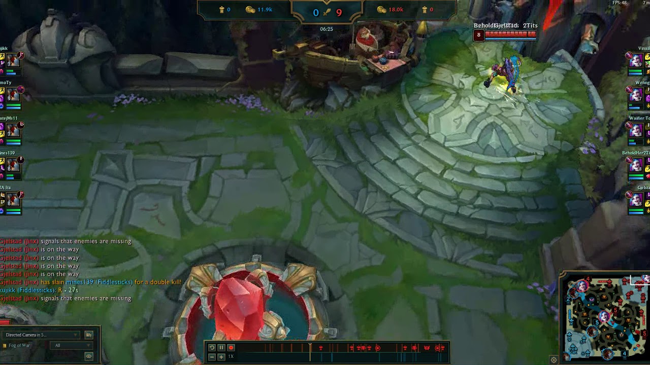 League of Legends ONE FOR ALL Jinx Ult - YouTube