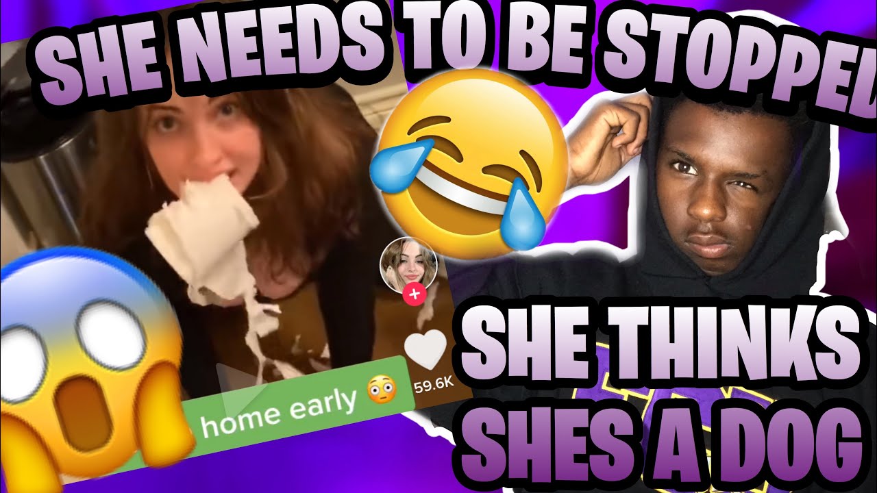 This Girl Must Be Stopped *SHE THINKS SHES A DOG* - YouTube