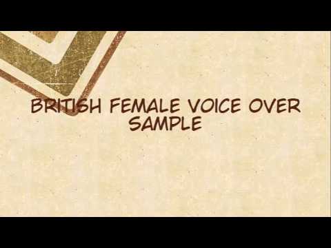 British Female Voice Over Sample - YouTube