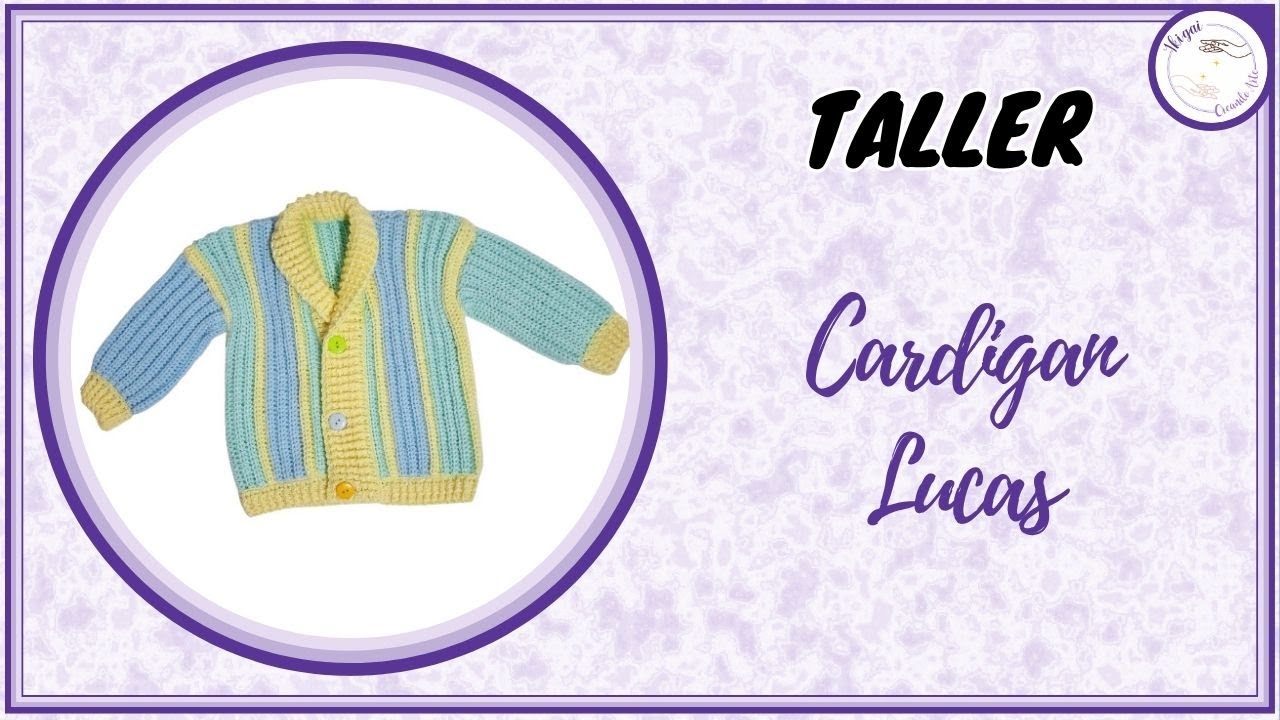 Cardigan Lucas : 06 Pretina de Manga - YouTube