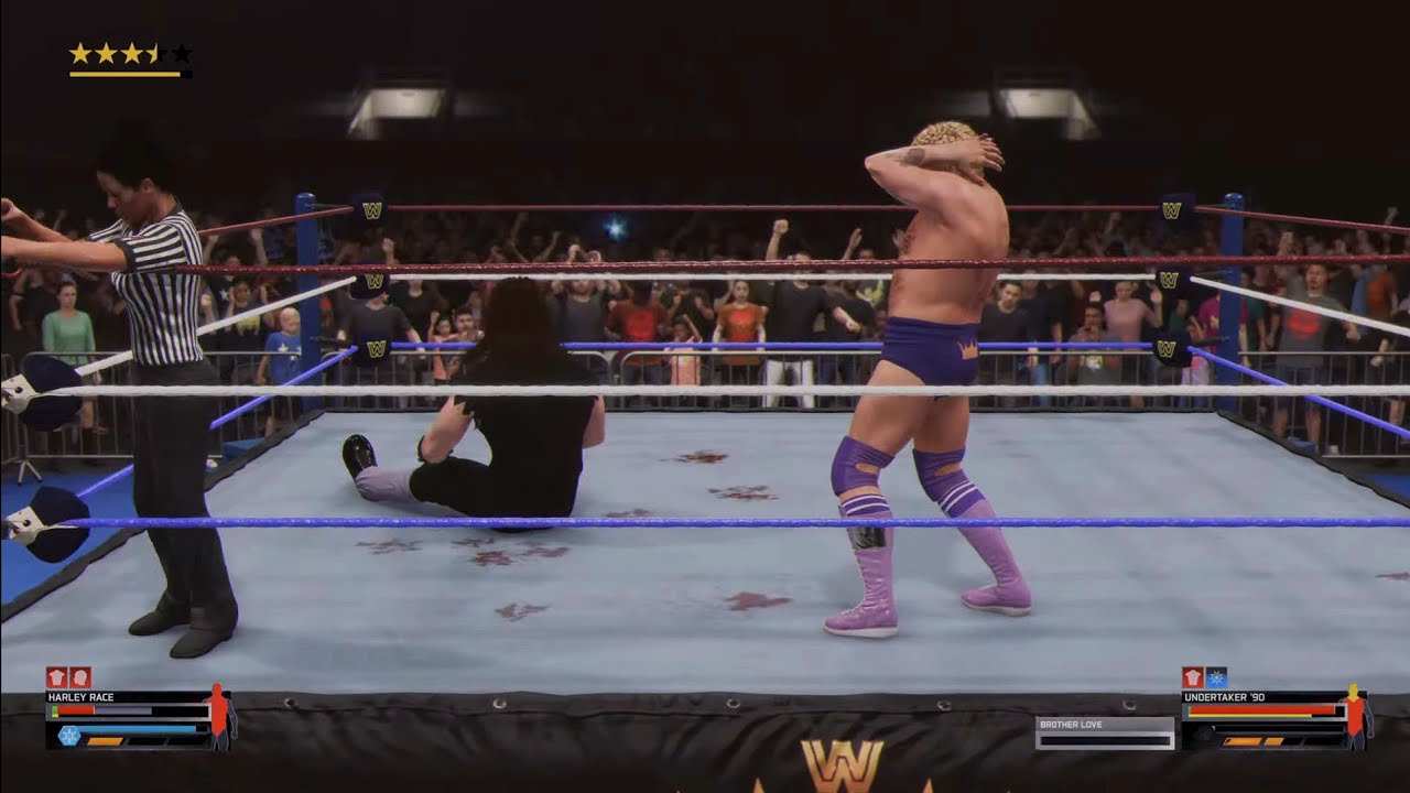WWF King of the Ring 1991 Harley Race vs. Undertaker - YouTube