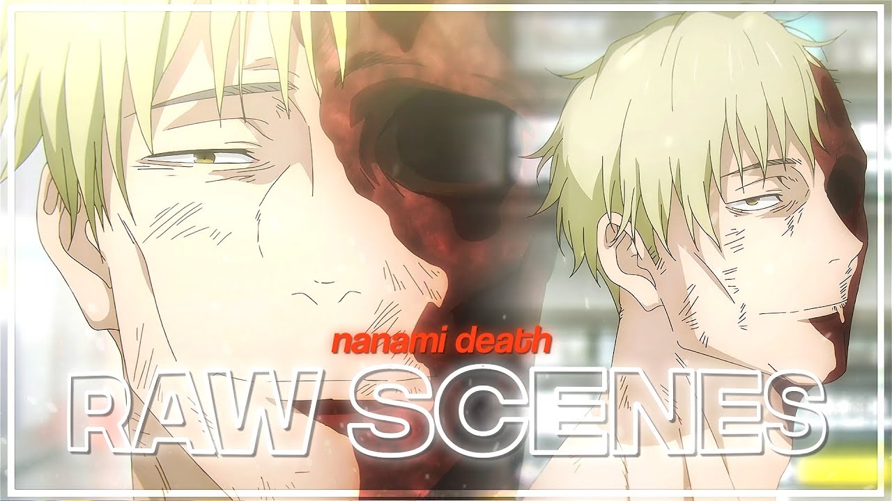 Nanami Death Raw Clips for Editing | Jujutsu Kaisen S2 E18 - YouTube