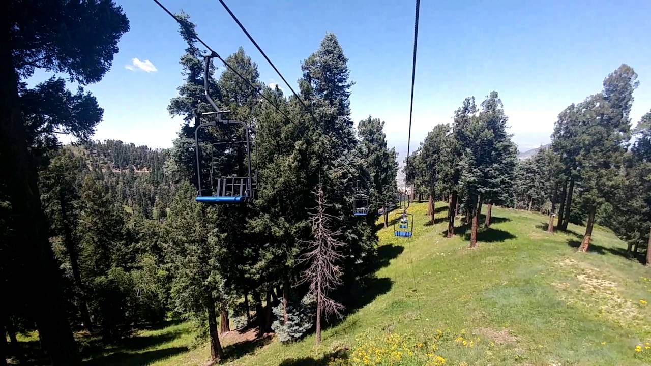 Mt Lemmon Ski Lift Down From 9125ft - YouTube