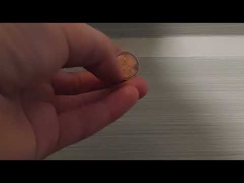 This is what a penny looks like after being run over by a steamroller ...