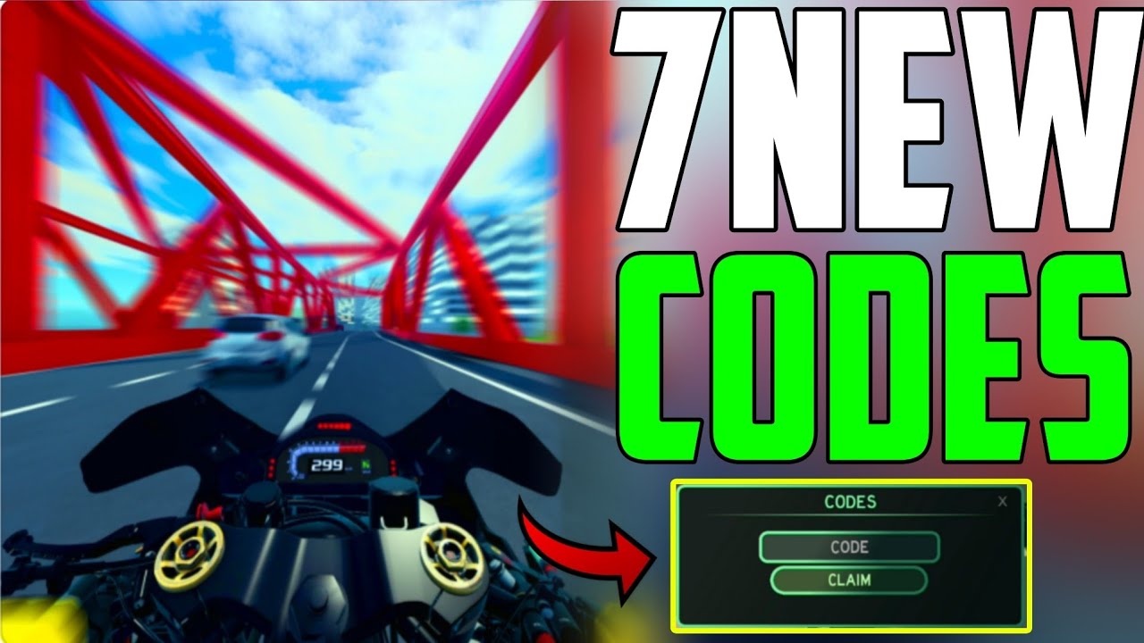 ⚠️Latest!💥Codes!⚠️All WORKING CODES FOR MOTORUSH IN 2025-ROBLOX ...