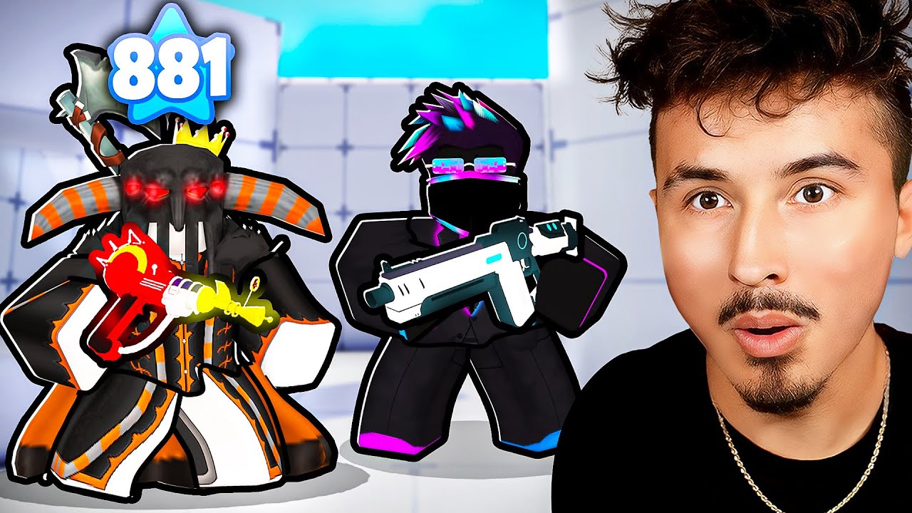 I Played with the HIGHEST LEVEL PLAYER in Roblox Rivals! - YouTube