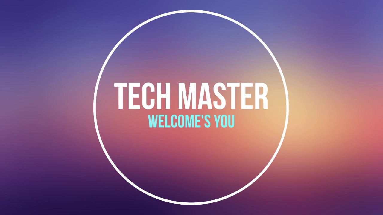 Tech master promo - YouTube