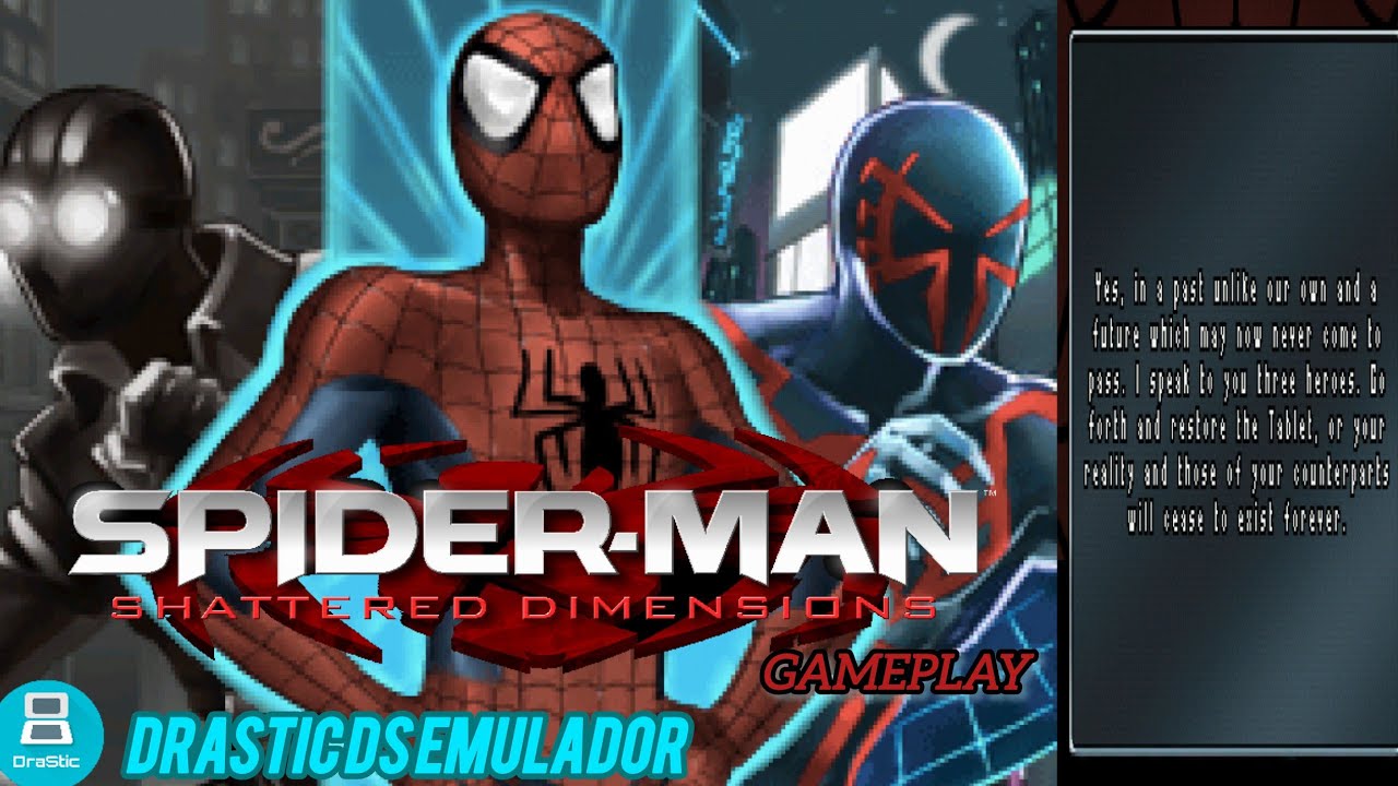 Spider-Man Shattered Dimensions Ds: (Drastic Ds Emulador Gameplay Part ...