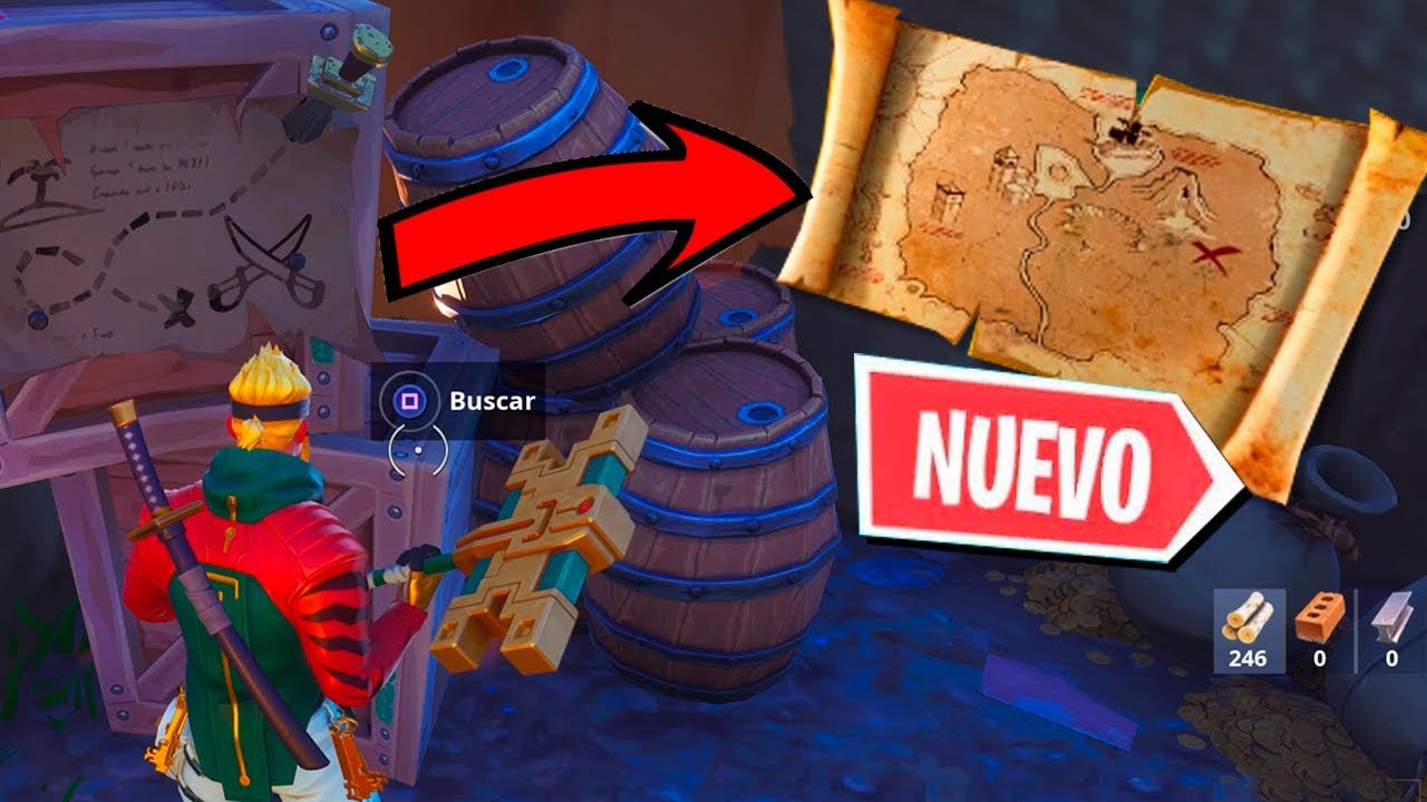 ASÍ es el NUEVO MAPA DEL TESORO - YouTube