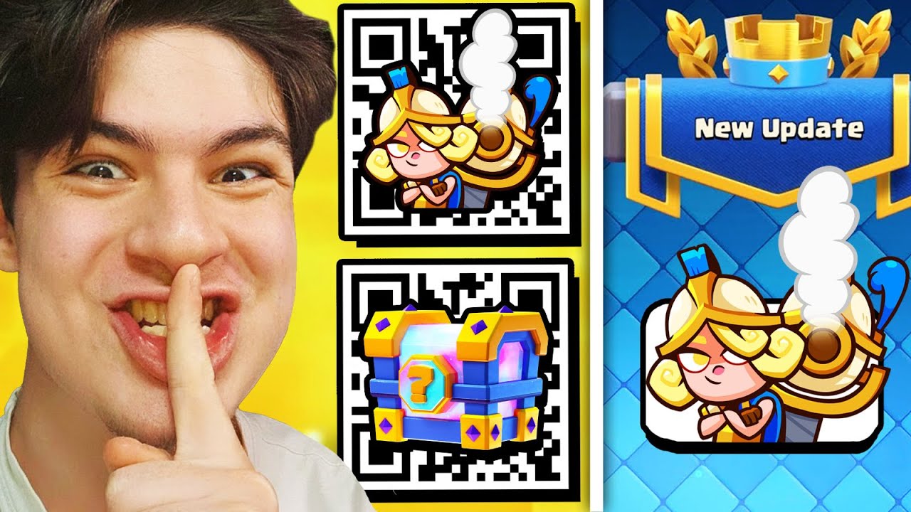 x2 QR CODE HERO MUSKETEER + CHEST GIFT 🎁 REWARDS IN CLASH ROYALE! - YouTube