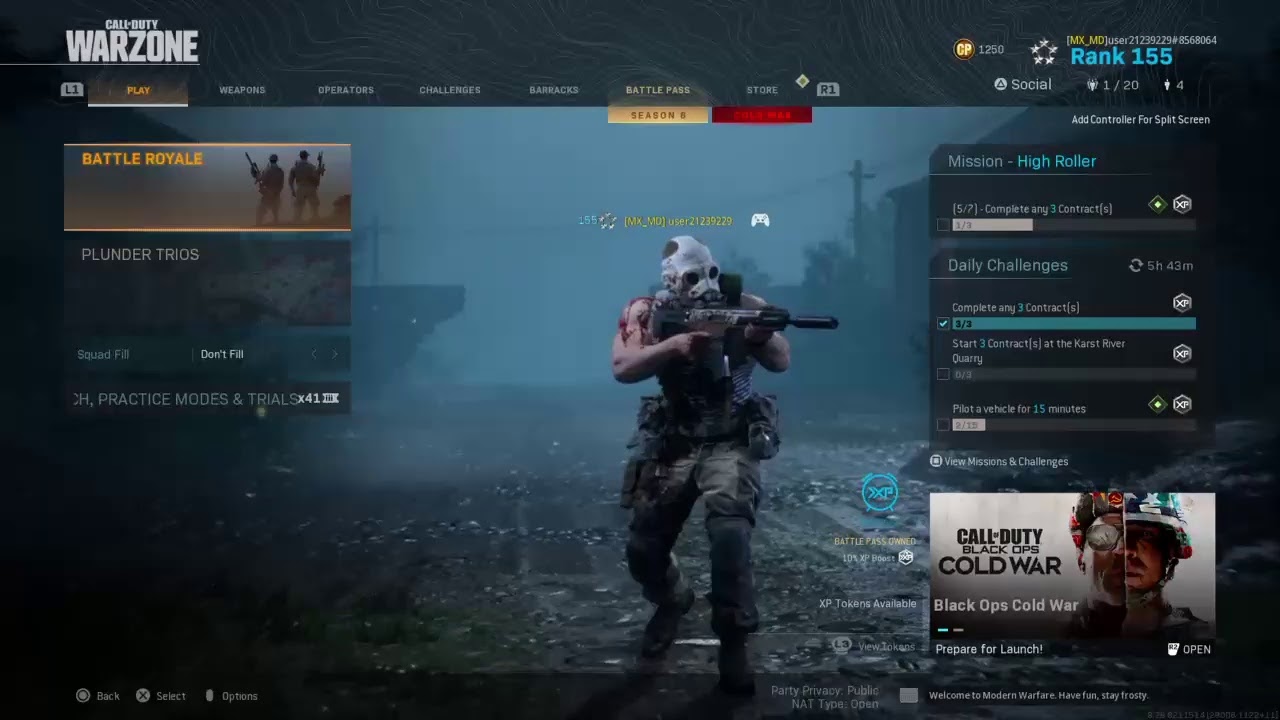 Warzone but we answer questions instead of playing the game - YouTube