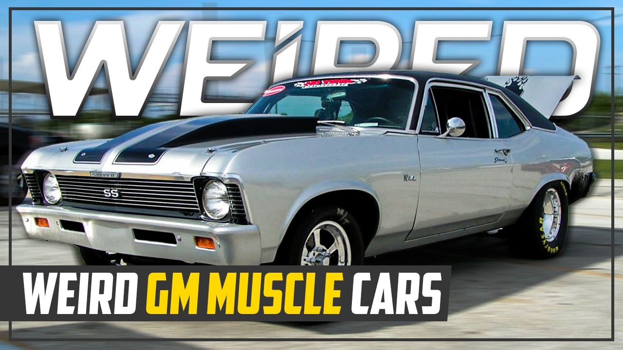 20 WEIRD GM Muscle Cars You've Never Heard Of! - YouTube