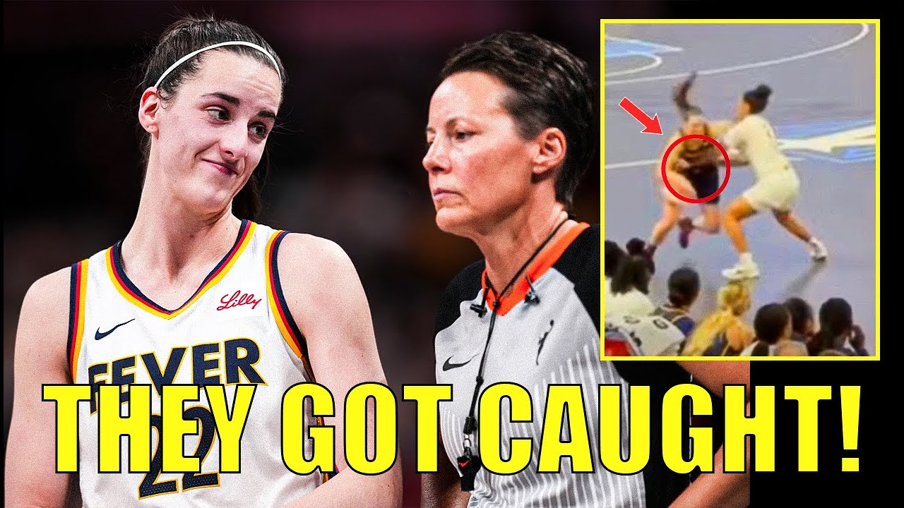 INSTANT FEAR Hits WNBA Referee After NEW FOOTAGE Surfaced of Caitlin ...