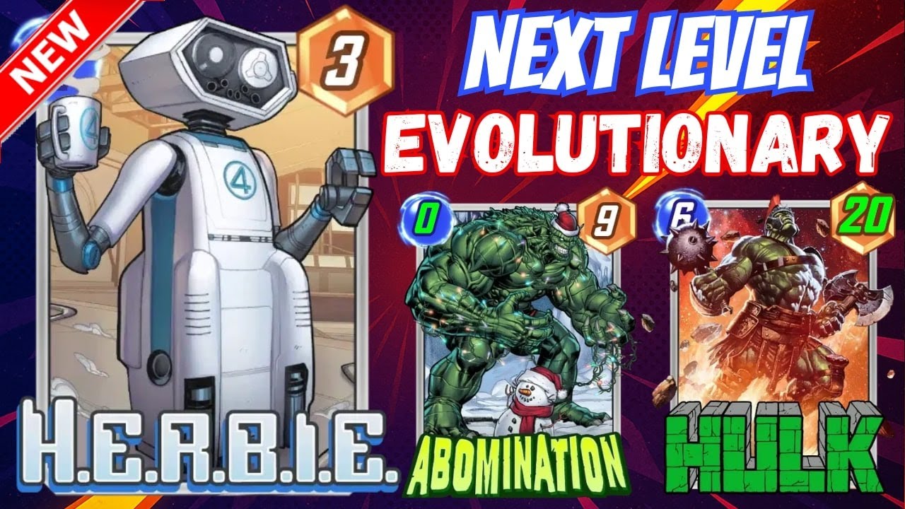 High Evo’s New Best Friend? H.E.R.B.I.E. Debuts! 🔥💀 [Marvel Snap] # ...