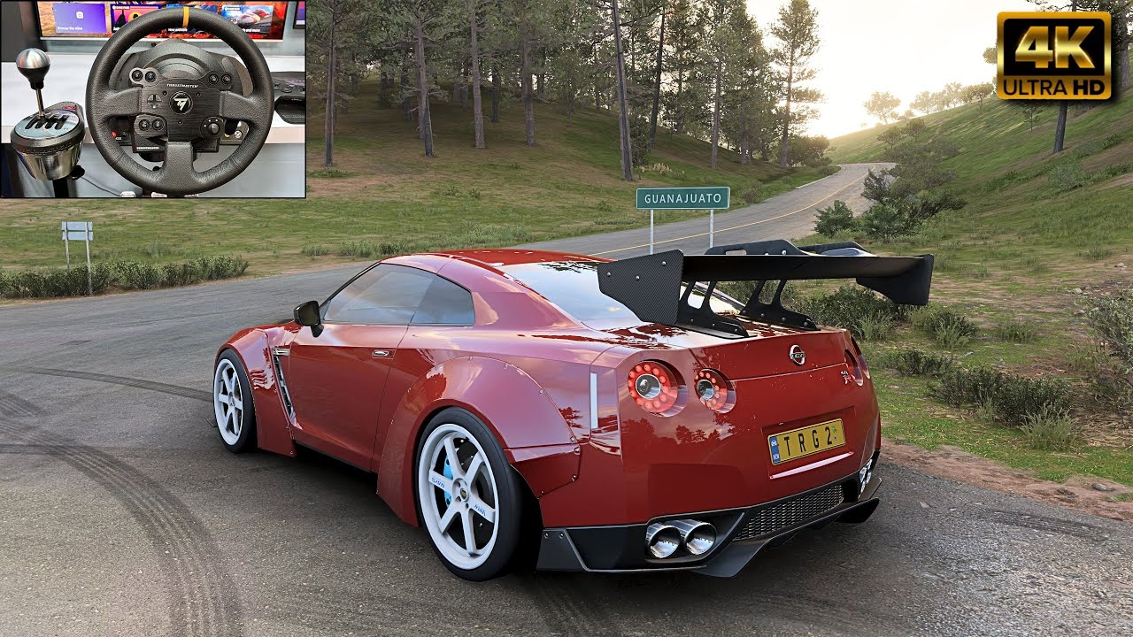 1001HP Nissan GTR R35 Black Edition - Forza Horizon 5 | Steering Wheel ...