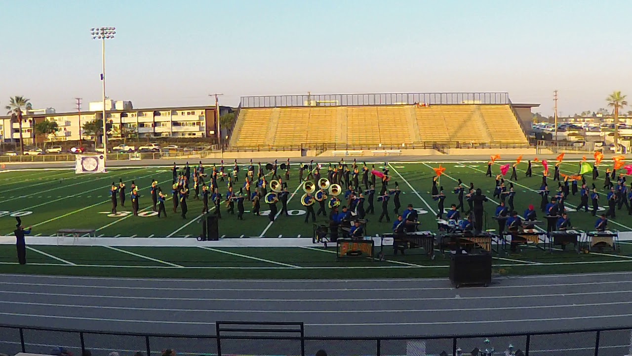 SDHS Field Show Band at Newport Harbor Field Show Competition, Oct 14 ...